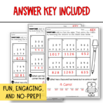 3 Digit Addition with Regrouping Riddle/Math Puzzle Riddle Activity ...