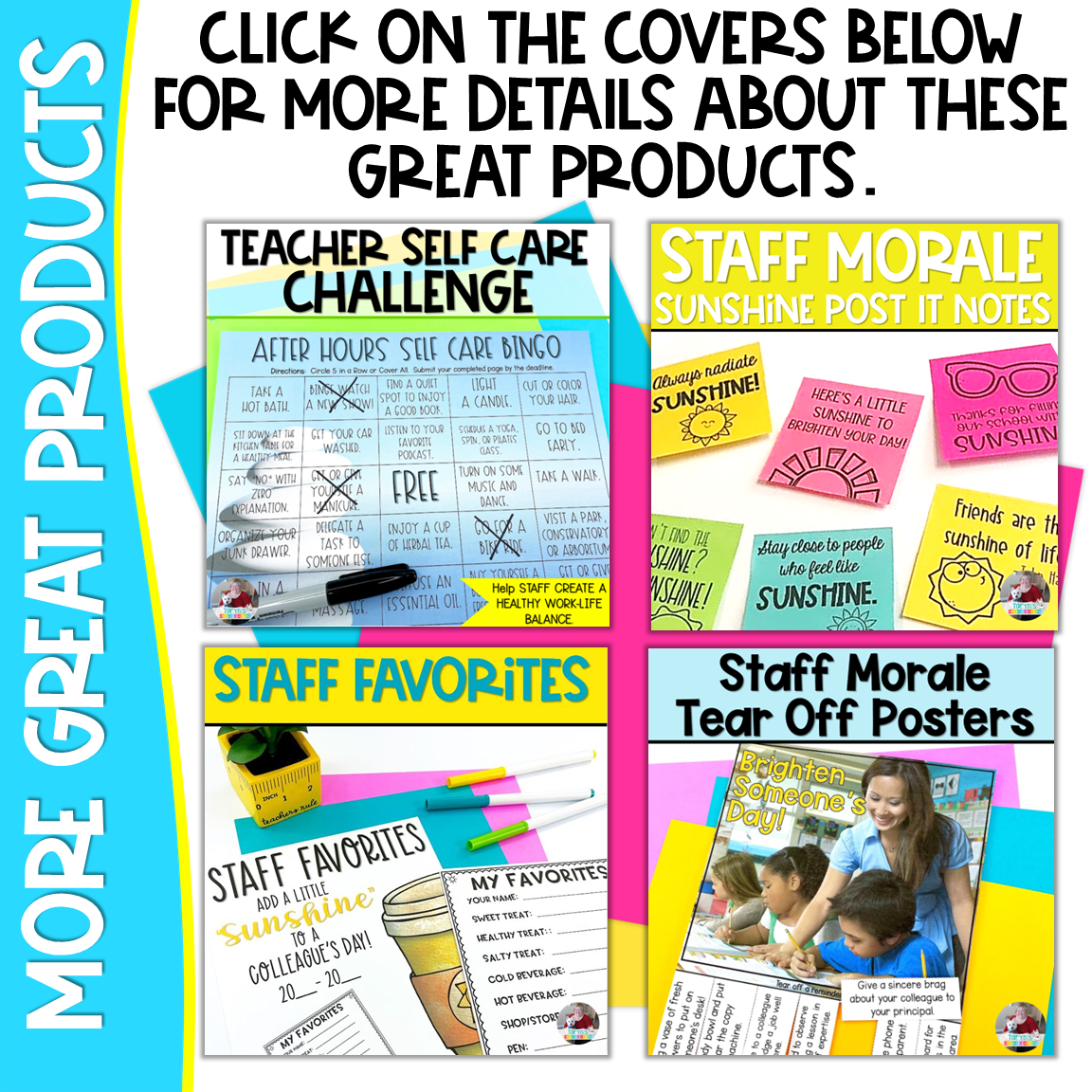 STAFF APPRECIATION BANNER | Staff Morale | Teacher Appreciation | Made ...