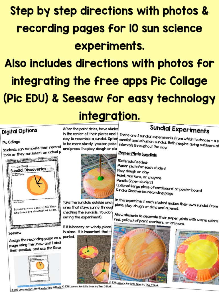 Sun Science Experiments & STEM Activities, Summer Science | Made By ...