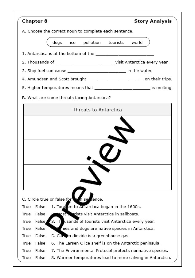 Sarah Fabiny "Where Is Antarctica?" worksheets | Made By Teachers