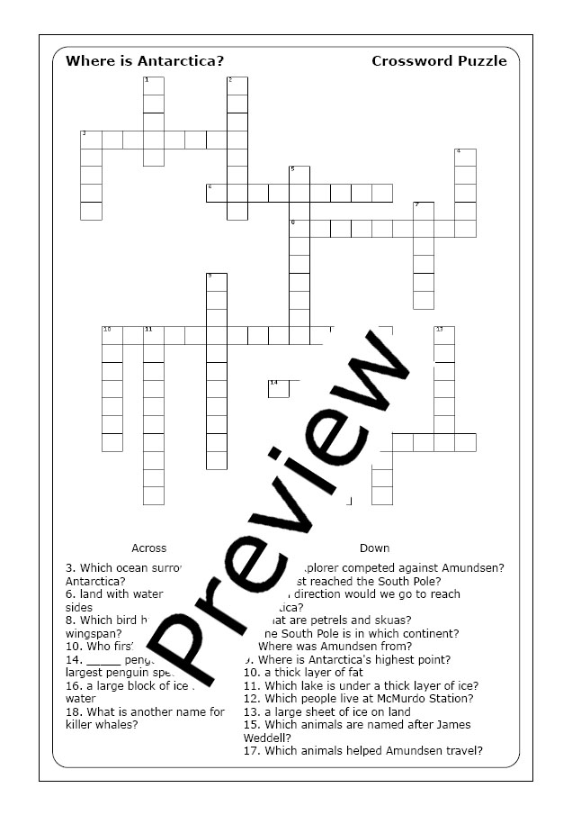 Sarah Fabiny "Where Is Antarctica?" worksheets | Made By Teachers