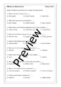 Sarah Fabiny "Where Is Antarctica?" worksheets | Made By Teachers