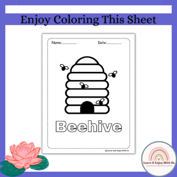 Spring Coloring Sheets For Kindergarten And 1st Grade Part 5 | Spring ...