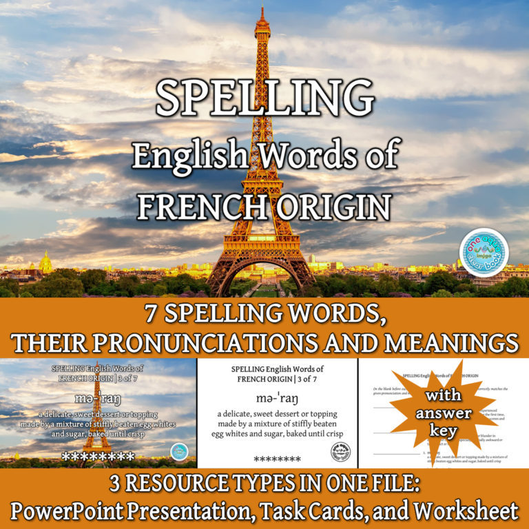 SPELLING Training | Bundle 7 | Made By Teachers
