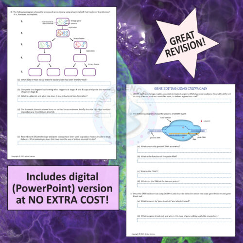 Genetic Engineering: DNA manipulation, CRISPR Cas9 technology (US ...