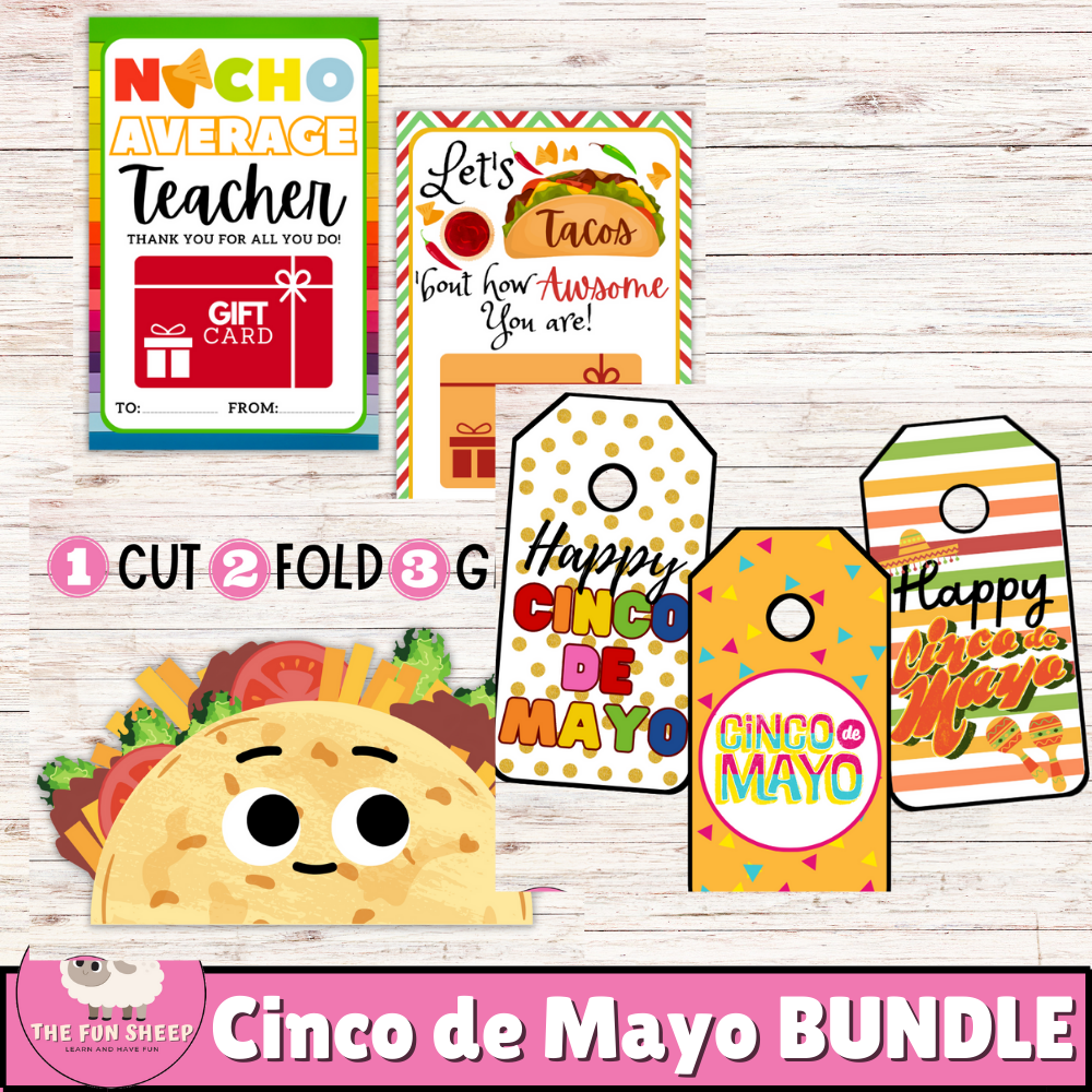 Cinco de Mayo Activities & Crafts Bundle | Mexican Fiesta Classroom ...