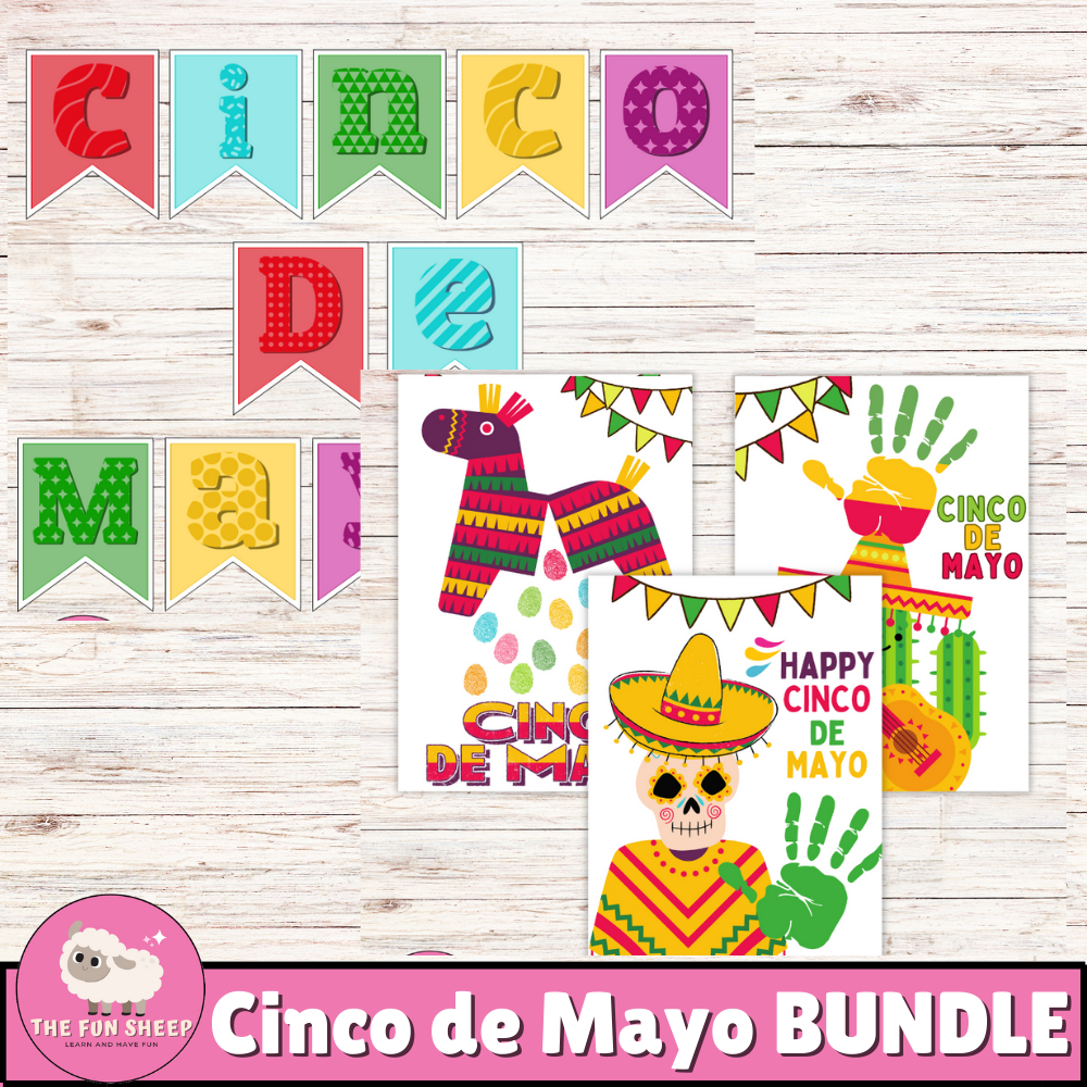 Cinco de Mayo Activities & Crafts Bundle | Mexican Fiesta Classroom ...