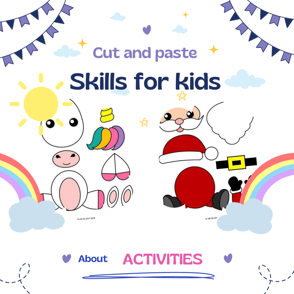 Cut & Paste Skills for Kids Ages 3+ | Made By Teachers
