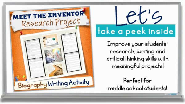 Famous Inventors Research Project - Biography Writing Activity Print ...