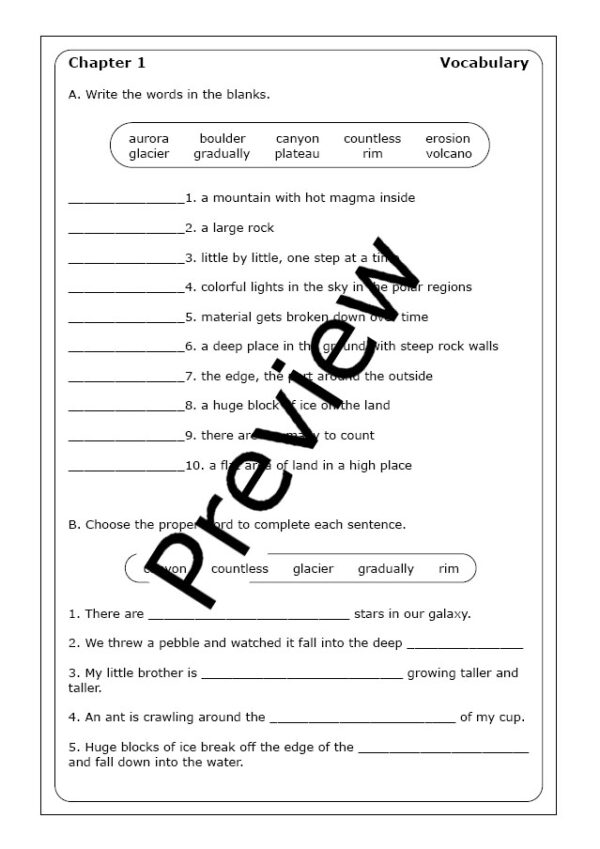 Jim O'Connor "Where Is the Grand Canyon?" worksheets | Made By Teachers