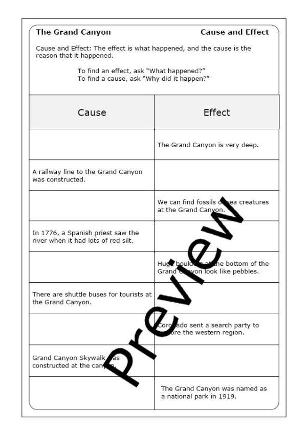 Jim O'Connor "Where Is the Grand Canyon?" worksheets | Made By Teachers