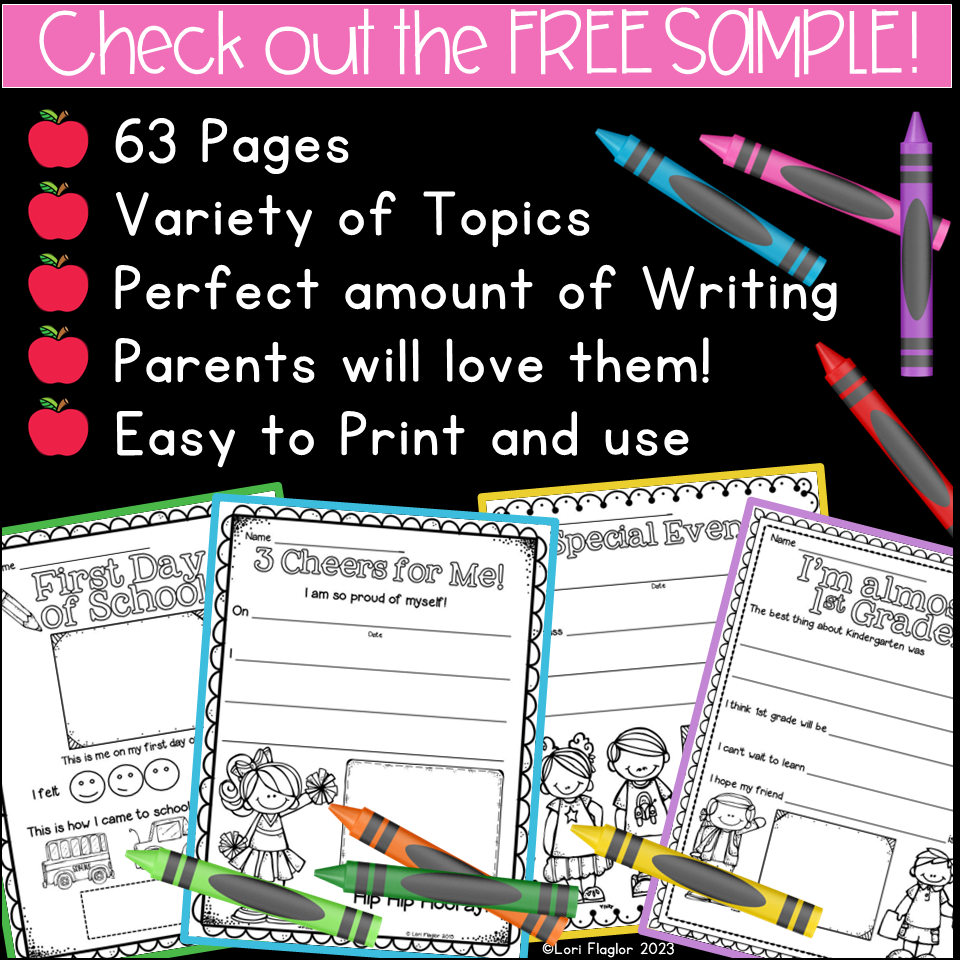 Yearlong Memory Book- Kindergarten Edition | Made By Teachers