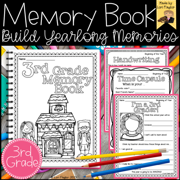 Yearlong Memory Book- 3rd Grade Edition | Made By Teachers