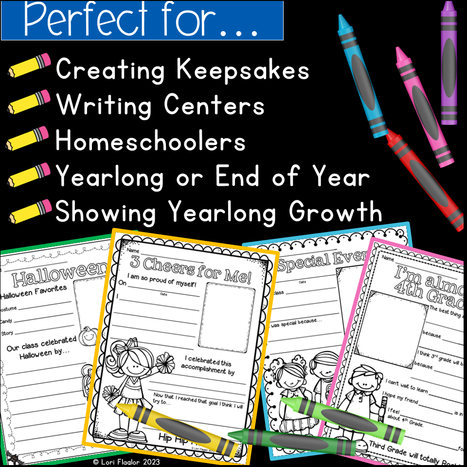 Yearlong Memory Book- 3rd Grade Edition | Made By Teachers