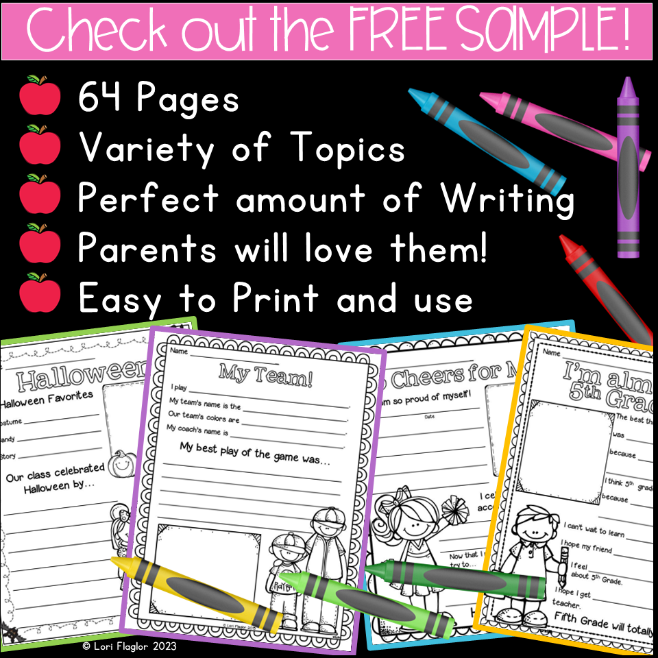 Yearlong Memory Book-4th Grade Edition | Made By Teachers