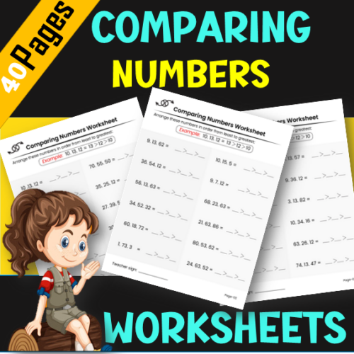 Master Comparing Numbers with Our 20-Page Worksheet | Made By Teachers