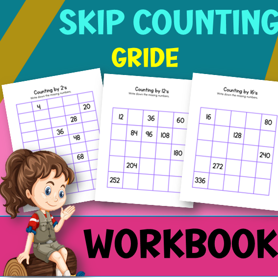 Master Math Skills with Our Fun and Engaging Skip Counting Grid ...