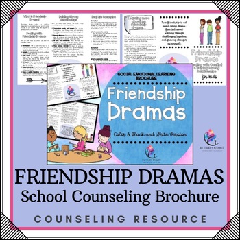 FRIENDSHIP DRAMAS Brochure for Kids | Made By Teachers
