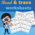 Read & Trace Worksheets: "Fun & Educational Read & Trace Worksheets for ...