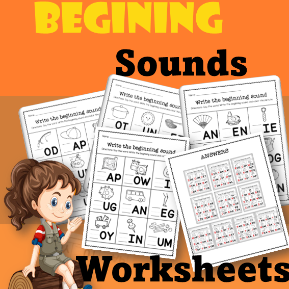 Write The Beginning Sound Worksheets