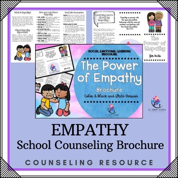 EMPATHY Counseling Brochure for Kids | Made By Teachers