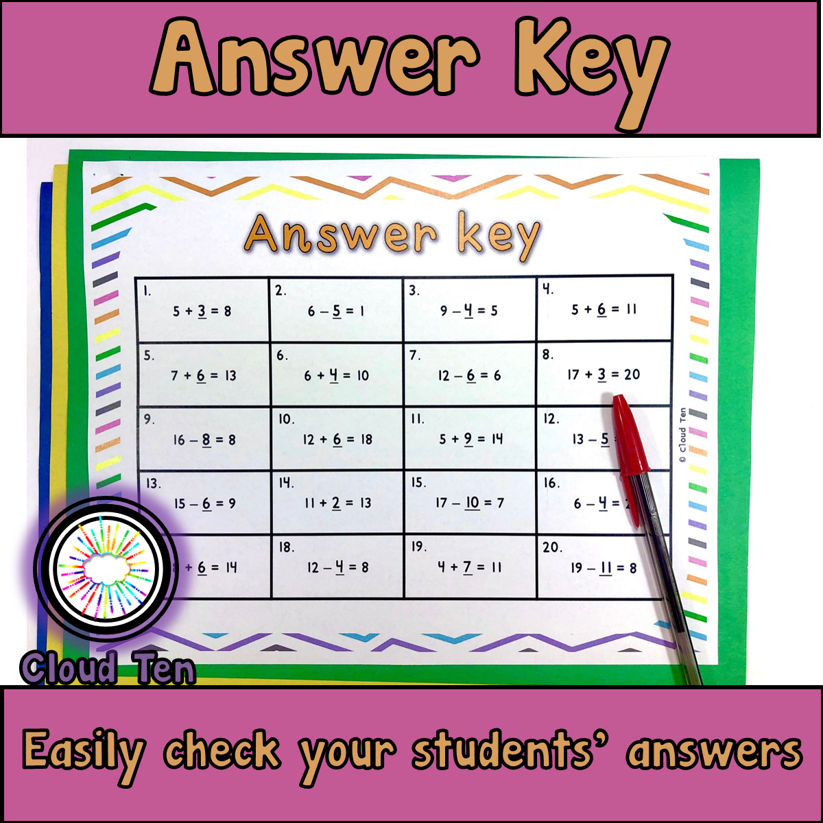 Write and solve problem situations bundle | Made By Teachers