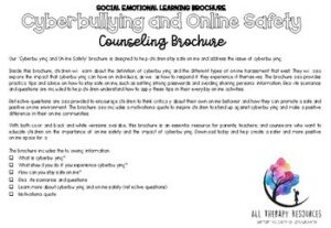 CYBERBULLYING & ONLINE SAFETY BROCHURE | Made By Teachers