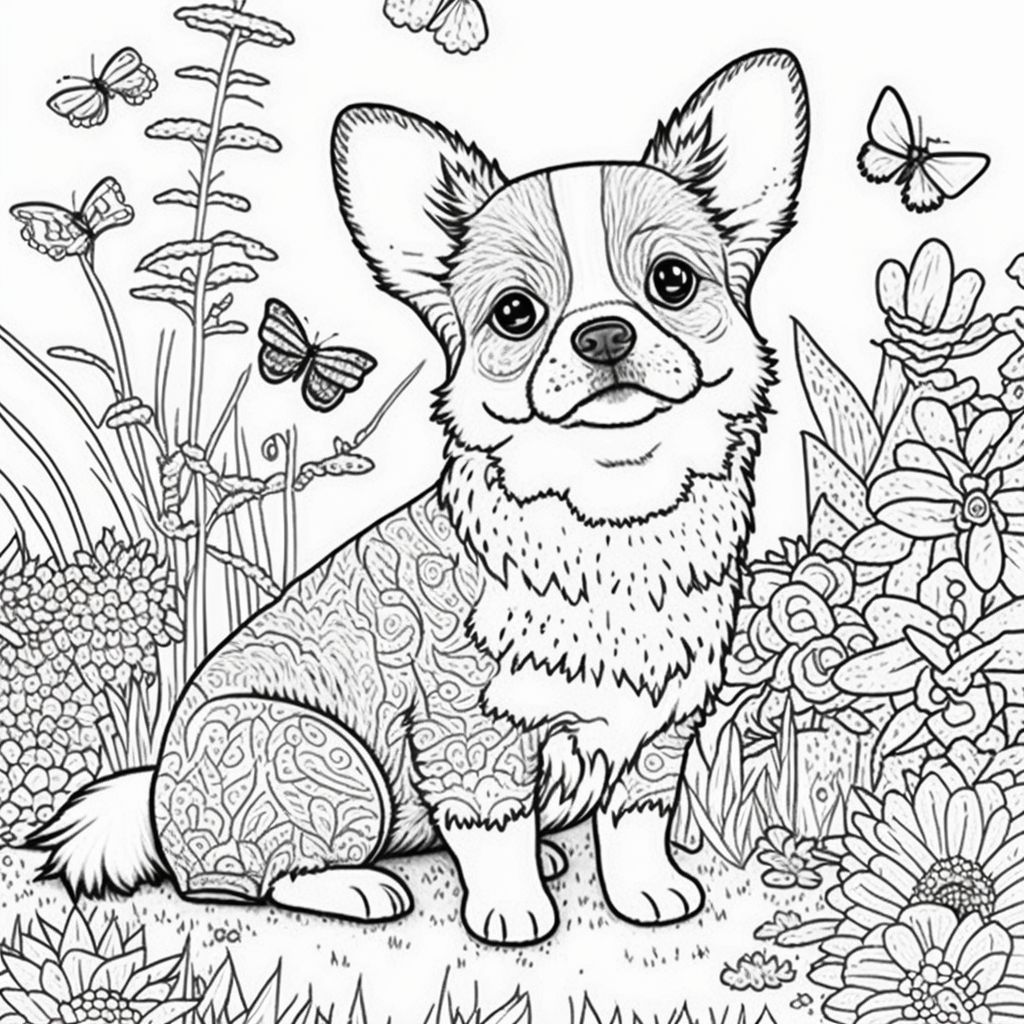 Fun and Educational Dog Coloring Book for Kids | Made By Teachers