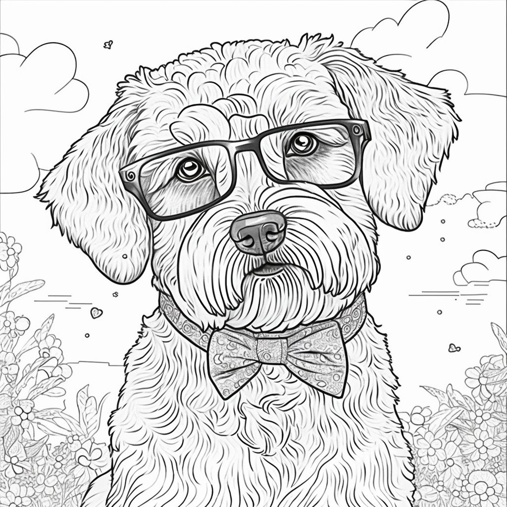Fun and Educational Dog Coloring Book for Kids | Made By Teachers