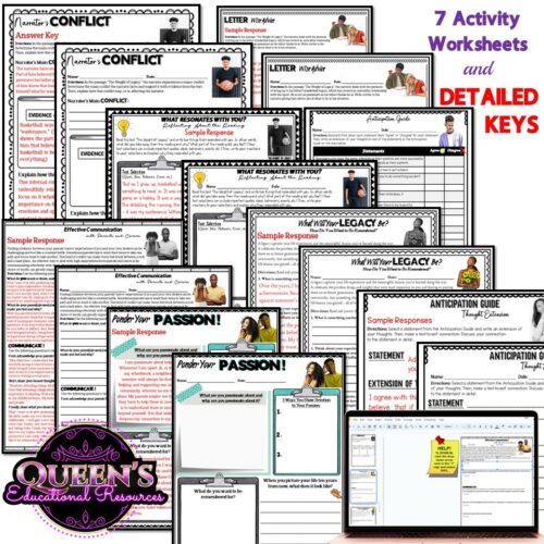 Internal Conflicts Reading Passages, Activities, and Worksheets, Coping ...