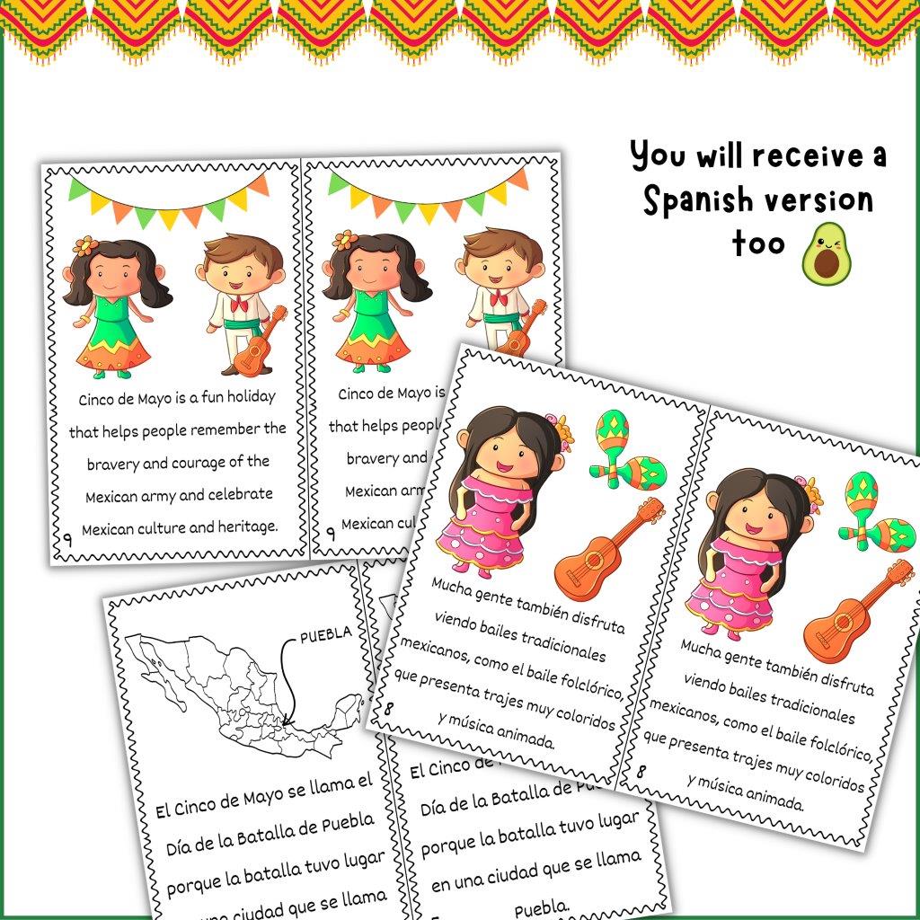 Cinco de mayo Emergent reader, All about cinco de mayo | Made By Teachers