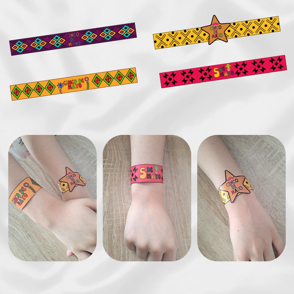 Cinco de Mayo Hats and bracelets, Cinco de mayo crown, Sombrero hat ...