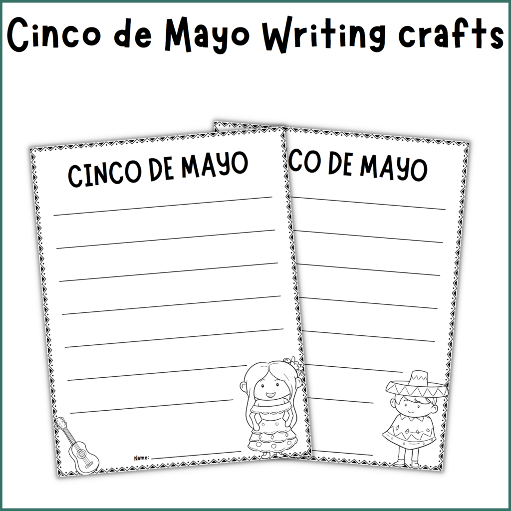Cinco de mayo Crafts - Cinco de mayo writing crafts | Made By Teachers