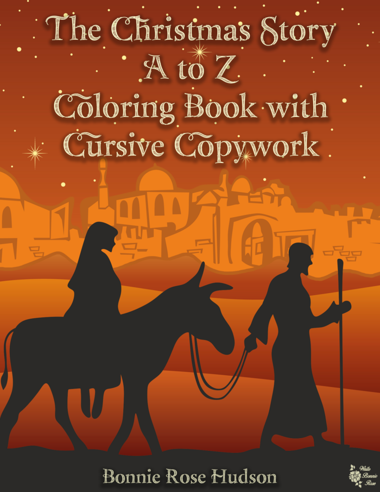 Christmas Story A to Z Coloring Book with Cursive Copywork | Made By ...