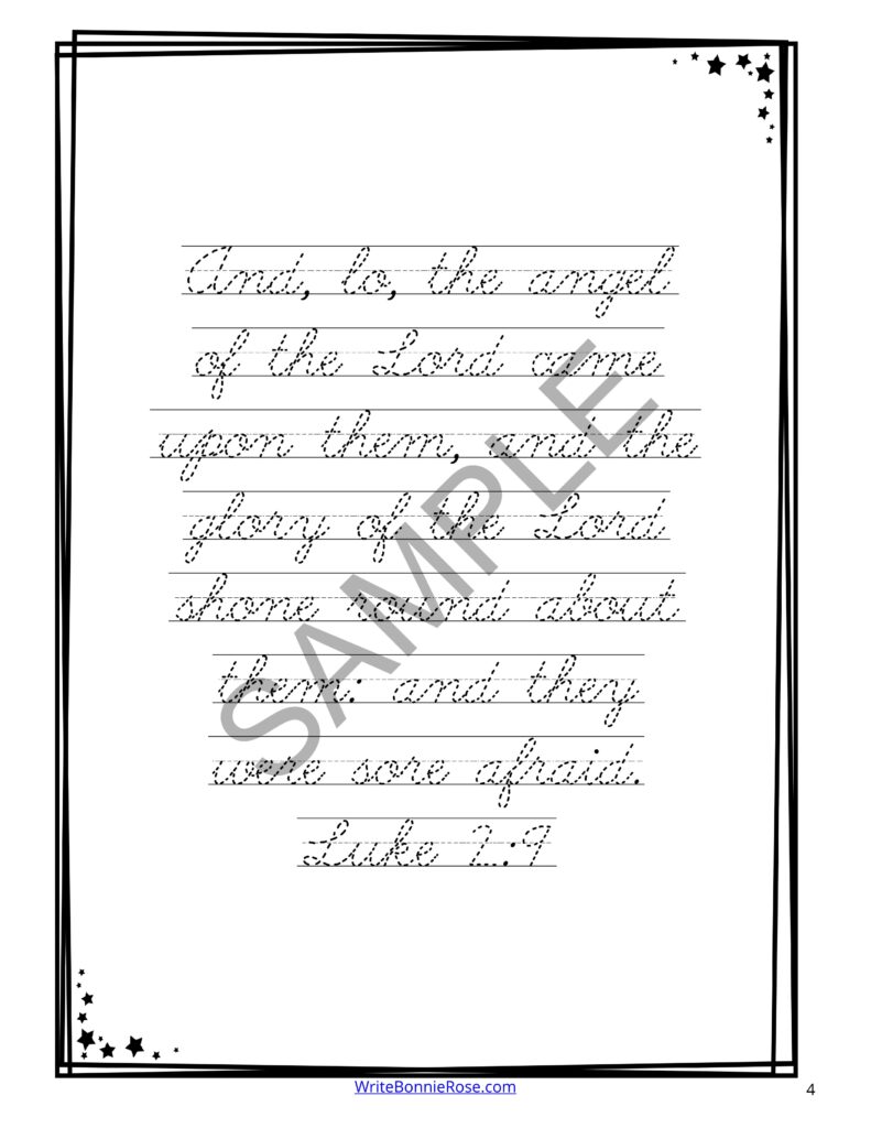 Christmas Story A to Z Coloring Book with Cursive Copywork | Made By ...