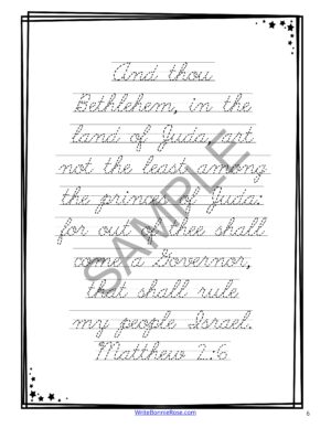 Christmas Story A to Z Coloring Book with Cursive Copywork | Made By ...