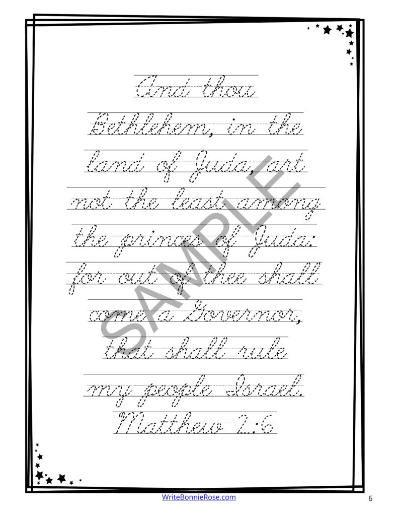 Christmas Story A to Z Coloring Book with Cursive Copywork | Made By ...