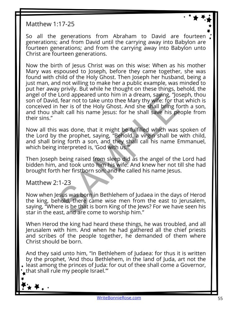 Christmas Story A to Z Coloring Book with Cursive Copywork | Made By ...