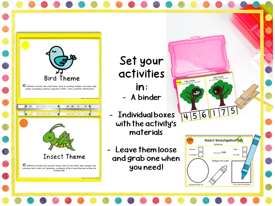 April Homeschool Preschool Binder and Workbook | Made By Teachers