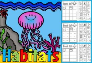 cut and paste animal habitats | Made By Teachers