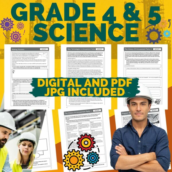STEM Lesson Essentials, Grades 4-5: Integrating Science, Technology, Engineering | Made By Teachers