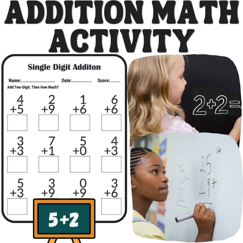 Addition Maths Workbook | Maths Workbook |Simple Math | Made By Teachers
