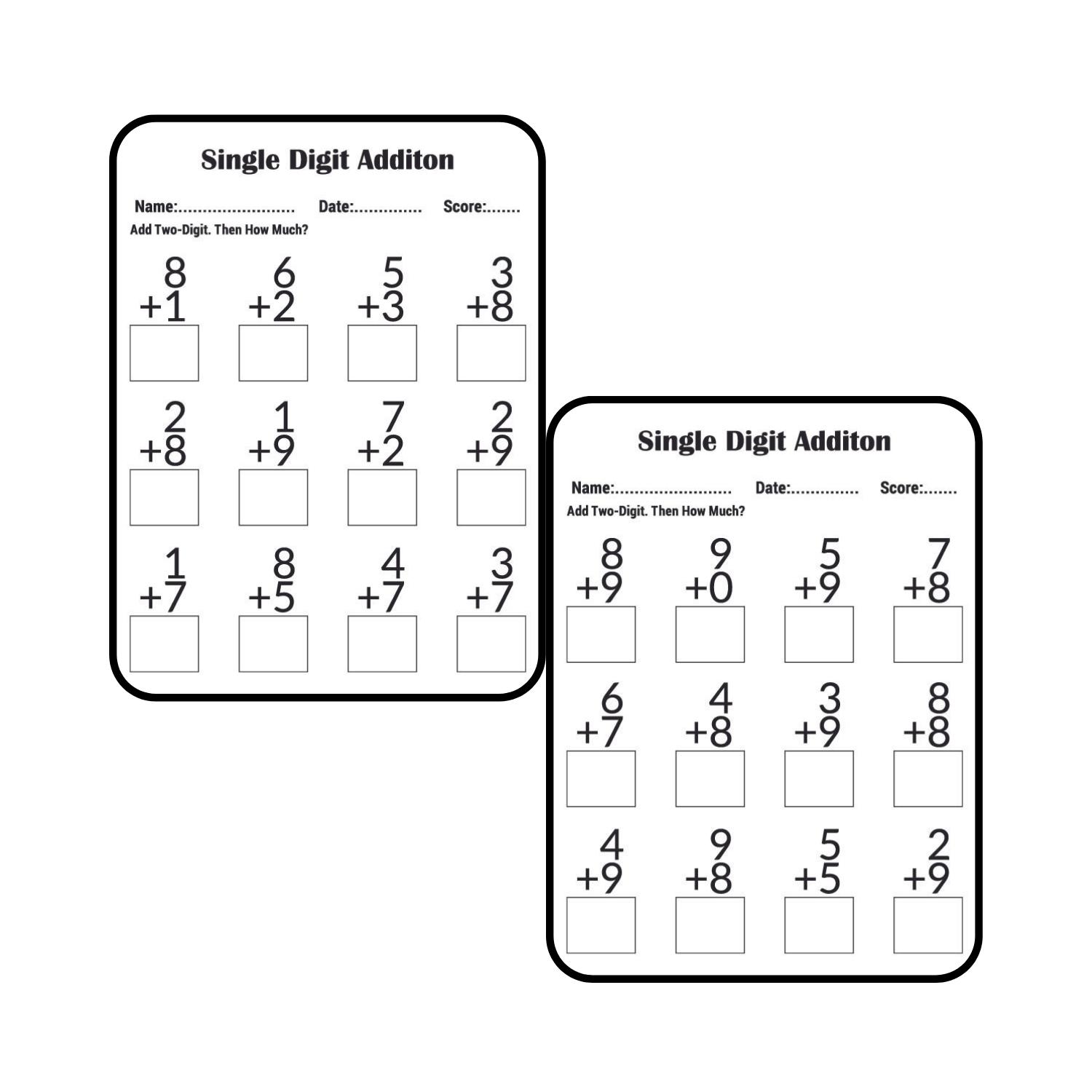 Addition Maths Workbook | Maths Workbook |Simple Math | Made By Teachers