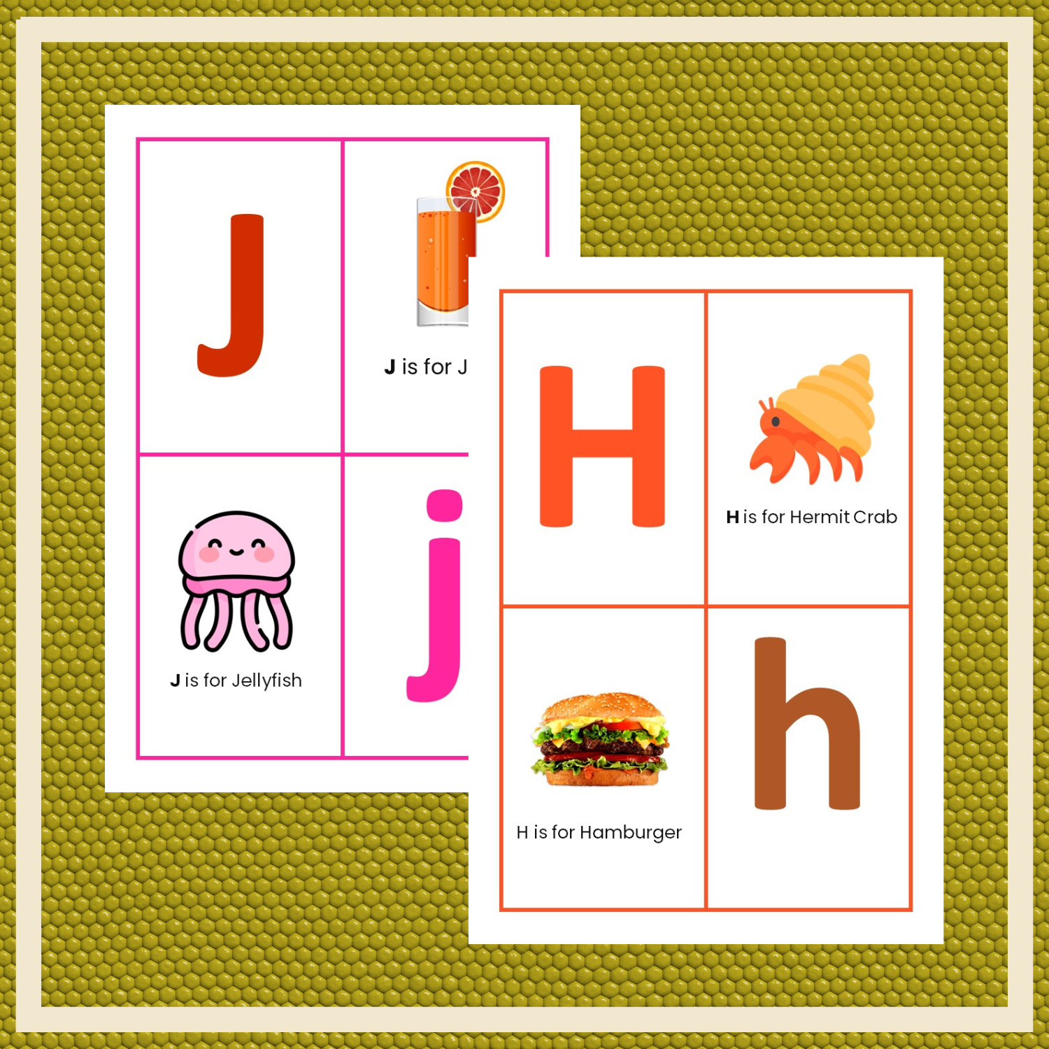 Alphabet Activity Flash Cards | Letter Flashcards | Made By Teachers