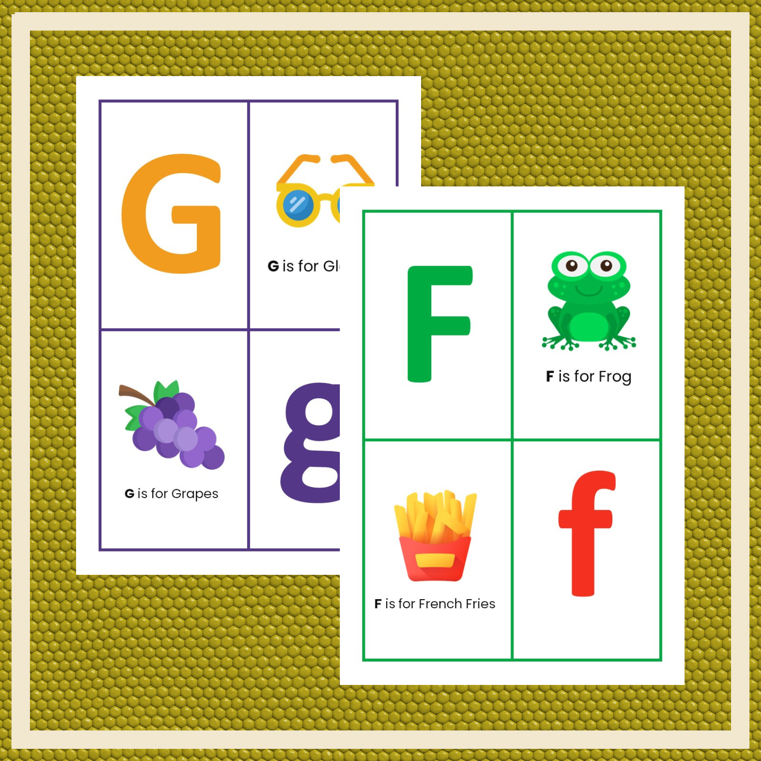Alphabet Activity Flash Cards | Letter Flashcards | Made By Teachers