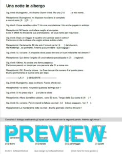 ITALIAN DIALOGUE - AT THE HOTEL | Made By Teachers