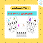 Alphabet Letter Tracing (A to Z), Dot to Dot Activities , Tracing ...