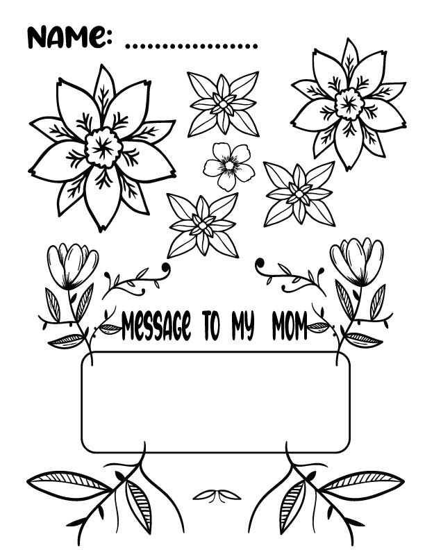 Mother's Day Coloring Pages | Made By Teachers