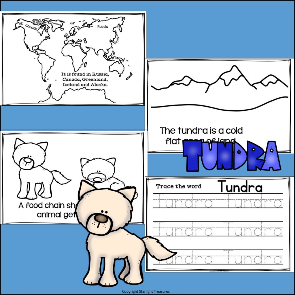 Tundra Food Chain Mini Book for Early Readers - Food Chains | Made By ...