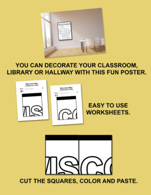 Wisconsin Map Collaboration Poster | Made By Teachers